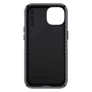 Speck Presidio2 Grip Case for Apple iPhone 13 , Polycarbonate , Shock-Absorbent, Graphite Grey and Black