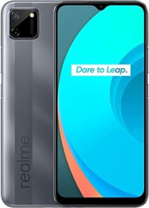 realme c11 2021android 11 | dual 13 mp+2 mp led flash, 1080p@30fps | li-po 5000 mah | international model (gsm compatible) (not verizon sprint boost metro pcs cricket) (64+4gb, grey)