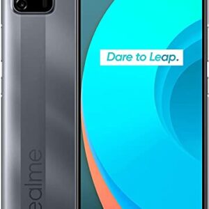 realme C11 2021Android 11 | Dual 13 MP+2 MP LED Flash, 1080p@30fps | Li-Po 5000 mAh | International Model (GSM Compatible) (Not Verizon Sprint Boost Metro PCS Cricket) (64+4GB, Grey)