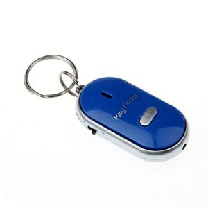 LED Locator Lost Sound Light Keychain Control Remote Key Torch Finder Other (Blue)