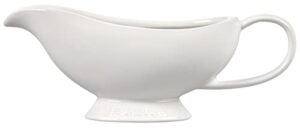 le creuset gravy boat, 16 oz, white