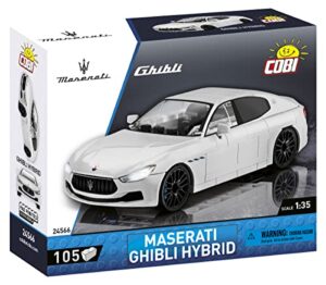 cobi maserati collection maserati ghibli hybrid vehicle, white