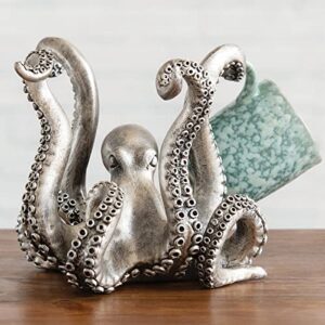 black forest decor octopus depths mug holder