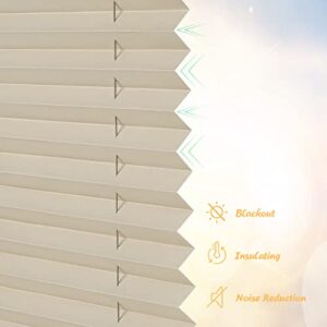 Eazy2hD RV Blinds for Camper Windows （32" W x 24" L） Day & Night RV Adjustable Shutters Privacy Protection UV Protection for RV Camper Travel Trailers Motorhome