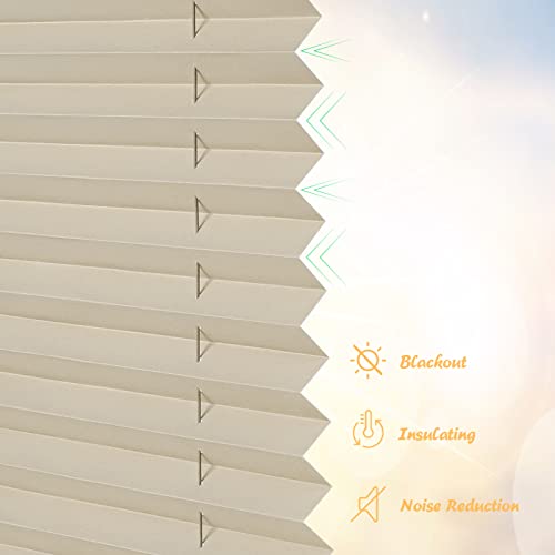 Eazy2hD RV Blinds for Camper Windows （32" W x 24" L） Day & Night RV Adjustable Shutters Privacy Protection UV Protection for RV Camper Travel Trailers Motorhome