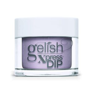 gelish spring collection full bloom dip (i lilac what i'm seeing) purple nail dip powder, purple nail powder, dip powder colors, 1.5 ounce