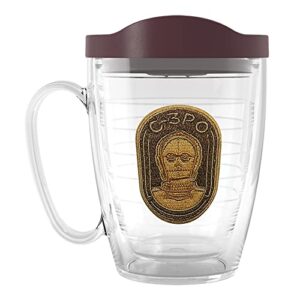 tervis star wars-c3po insulated, 16oz mug, c3po