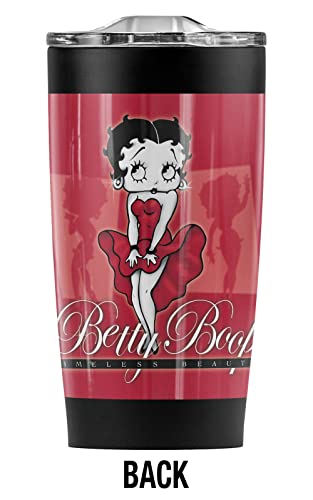 Logovision Betty Boop Timeless Beauty Stainless Steel Tumbler 20 oz Coffee Travel Mug/Cup, Vacuum Insulated & Double Wall with Leakproof Sliding Lid | Great for Hot Drinks and Cold Beverages