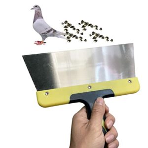 buakaw-x bird droppings clean pigeon droppings scraper straight pigeon loft tool pigeon home nest cleaning scraper