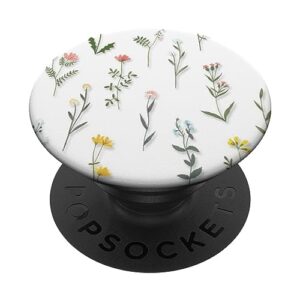 flower garden floral pattern phone popper popsockets standard popgrip