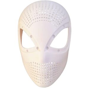 Cosplay Life Spider Face Shell with Lenses - Spider Mask - Halloween Costume Accessory (Gwen, 25cm)