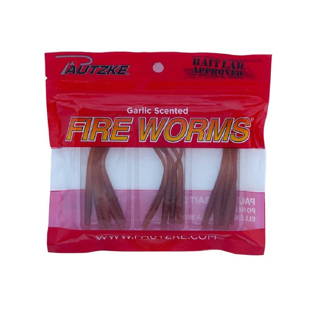 Pautzke Bait FWORM/NAT: Fire Worms, Natural, 15 Ct