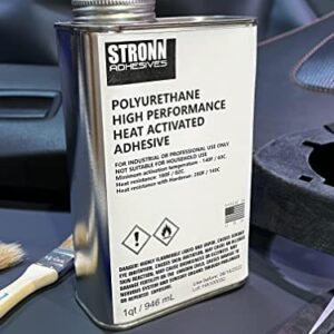 32oz Polyurethane Heat Activated Adhesive Glue Contact Cement for Automotive Upholstery & Shoe Sole 1qt STRONN SAR 306