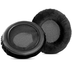 TaiZiChangQin MJ553BT Ear Pads Cushions Memory Foam Replacement Compatible with Pioneer SE-MJ553BT SE MJ553BT Headphone Velour Earpads Black