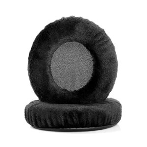 TaiZiChangQin MJ553BT Ear Pads Cushions Memory Foam Replacement Compatible with Pioneer SE-MJ553BT SE MJ553BT Headphone Velour Earpads Black