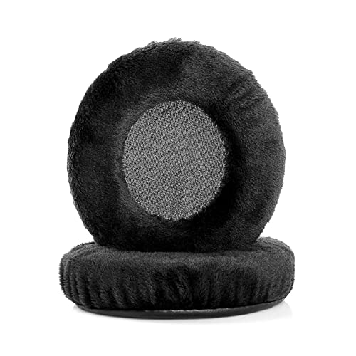 TaiZiChangQin MJ553BT Ear Pads Cushions Memory Foam Replacement Compatible with Pioneer SE-MJ553BT SE MJ553BT Headphone Velour Earpads Black