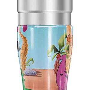 THERMOS Flintstones Flintstone Family Fun STAINLESS KING Stainless Steel Travel Tumbler, Vacuum insulated & Double Wall, 16oz