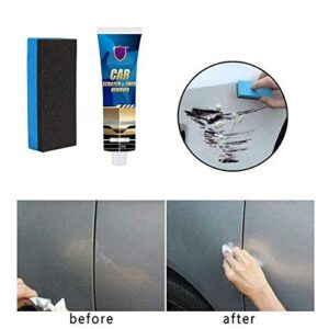 Car Scratch Remover Car Repair Polishing Scratch Removal Wax Scratch Repair Kit with Sponge 15ml, One-size