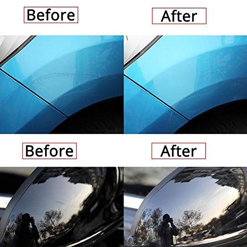 Car Scratch Remover Car Repair Polishing Scratch Removal Wax Scratch Repair Kit with Sponge 15ml, One-size