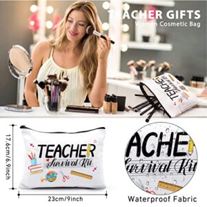 Teacher Gifts Thank You Gifts Basket for Women Teacher Appreciation Gifts Sets from Student Best Teacher Gifts Big Heart Pink Coffee Mug Graduation Gifts Cups Keychain Candle Gifts for Teachers Women2