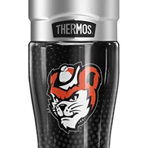 THERMOS SAM HOUSTON STATE UNIVERSITY OFFICIAL Radial Dots STAINLESS KING Stainless Steel Travel Tumbler, Vacuum insulated & Double Wall, 16oz