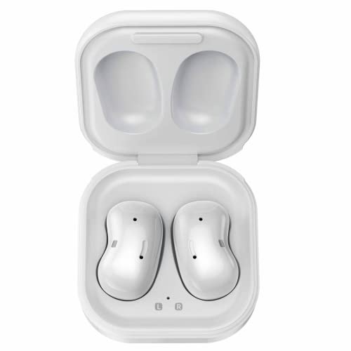 Urbanx Street Buds Live True Wireless Earbud Headphones for Motorola Moto G8 Play - Wireless Earbuds w/Active Noise Cancelling - White (US Version with Warranty)