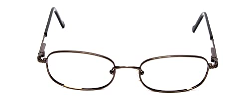 Reptile Skink Designer Reading Glasses in Gunmetal ; +1.75