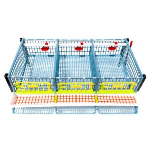 Hatching Time Quail Cage - 1 Layer (Power-Washable, Durable, ABS Plastic) | Cimuka