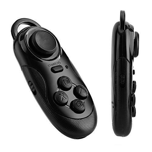 Multifunctional Remote Controller, Compatible Mini Gamepad, Selfie Remote Controller Wireless for Mobile Phone Tablet