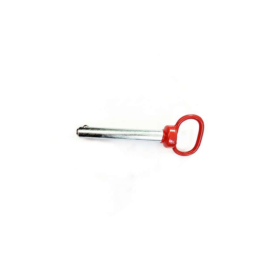 Hitch Accessories ,Head Towing Hitch Pin 3/4"X4.6" Red Handle Detent Pin,Draw Pin