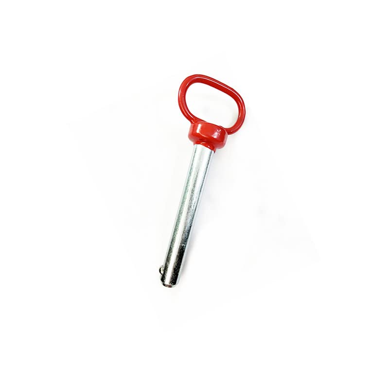 Hitch Accessories ,Head Towing Hitch Pin 3/4"X4.6" Red Handle Detent Pin,Draw Pin