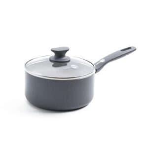 greenpan dover ceramic nonstick 2 qt. covered saucepan