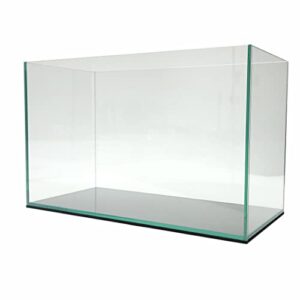 lifegard aquatics 20 gallon rimless clear glass aquarium 6mm (24.40"x12.20"x15.74")