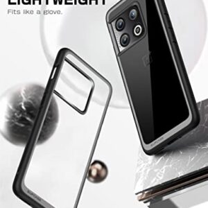 SUPCASE Unicorn Beetle Style Series Case Designed for OnePlus 10 Pro 5G (2022 Release), Premium Hybrid Protective Clear Case (Black)