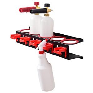 spray bottle storage rack car detailing organizer for bottles… (1pc)