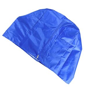 NGe 33x32x44cm Bird Parrot Cage Cover,Keep Warm Blackout Cage Cover,Windproof Light-Proof Sleep Reduces Distractions Night Accessories Cloth(Blue)