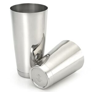 Barfly Soho Cocktail Shaker Tin Set (18 oz and 28 oz), Stainless,M37152