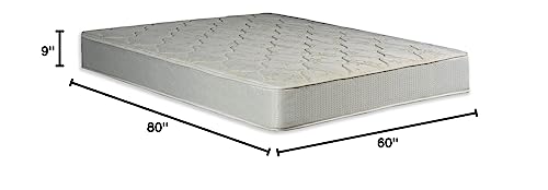 Spring Sleep, 9-Inch Gentle Firm Tight top Innerspring Mattress, Queen