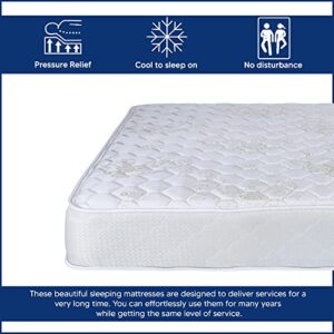 Spring Solution, 9-Inch Gentle Firm Tight top Innerspring Mattress, Queen