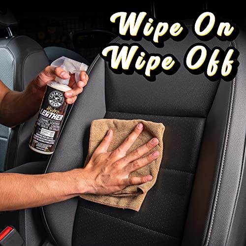 Chemical Guys SPI22916 HydroLeather Ceramic Leather Protective Coating for Car Interiors, Furniture, Apparel, Boots, and More (Works on Natural, Synthetic, Pleather, Faux Leather and More) (16 fl oz)