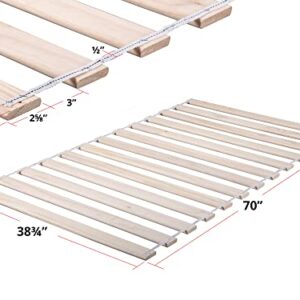 AFI Twin Bed Slats Wood Support Replacement