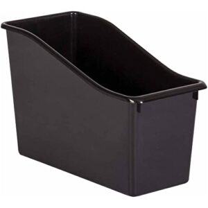 teacher created resources® black plastic book bin