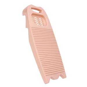 jocyshop plastic washboard laundry board, household hand washing board for laundry, washboard for hand washing clothes, washboard for laundry, pink, 17.7 x 7.8 inches