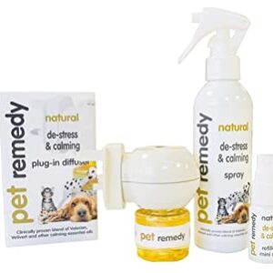 Pet Remedy Natural De-Stress & Calming Plug-in Diffuser for Cats & Dogs 40 mL