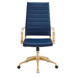 Modway Jive Office Chair, Gold Navy