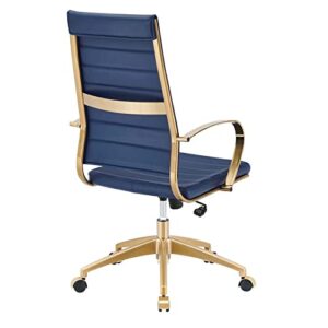 Modway Jive Office Chair, Gold Navy