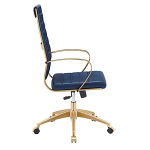 Modway Jive Office Chair, Gold Navy