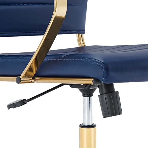 Modway Jive Office Chair, Gold Navy