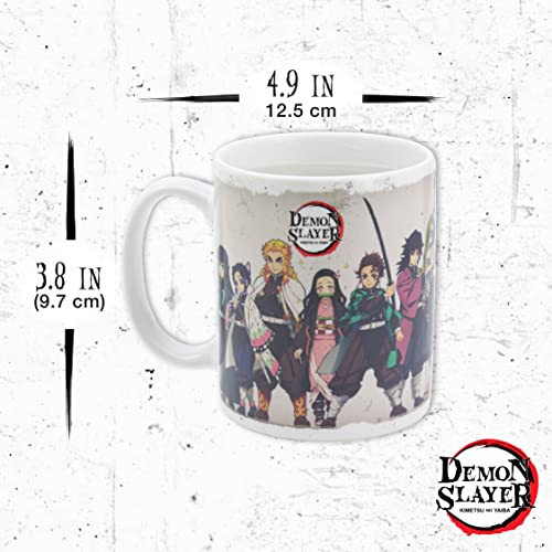 Paladone Demon Slayer Heat Change Coffee Mug, 300ml