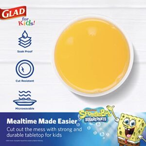 Glad for Kids 9oz Spongebob Squarepants Paper Cups, 120 Ct-Disposable Paper Cups with Spongebob and Patrick Design for Kids, Blue-Heavy Duty Paper Cups-Spongebob Cups, SpongeBob Drinking Cups